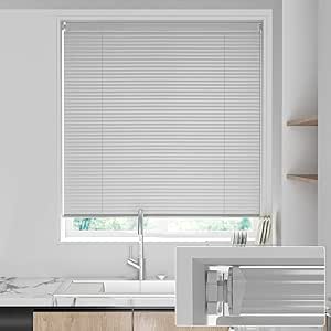 Amazon.com: LazBlinds Custom Cut to Size No Tools No Drill 1" Aluminum ...