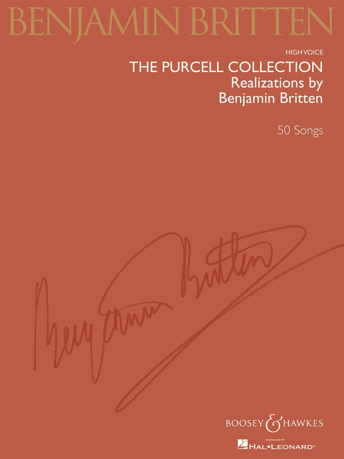 The Purcell Collection - Realizations by Benjamin Britten: 50 Songs ...