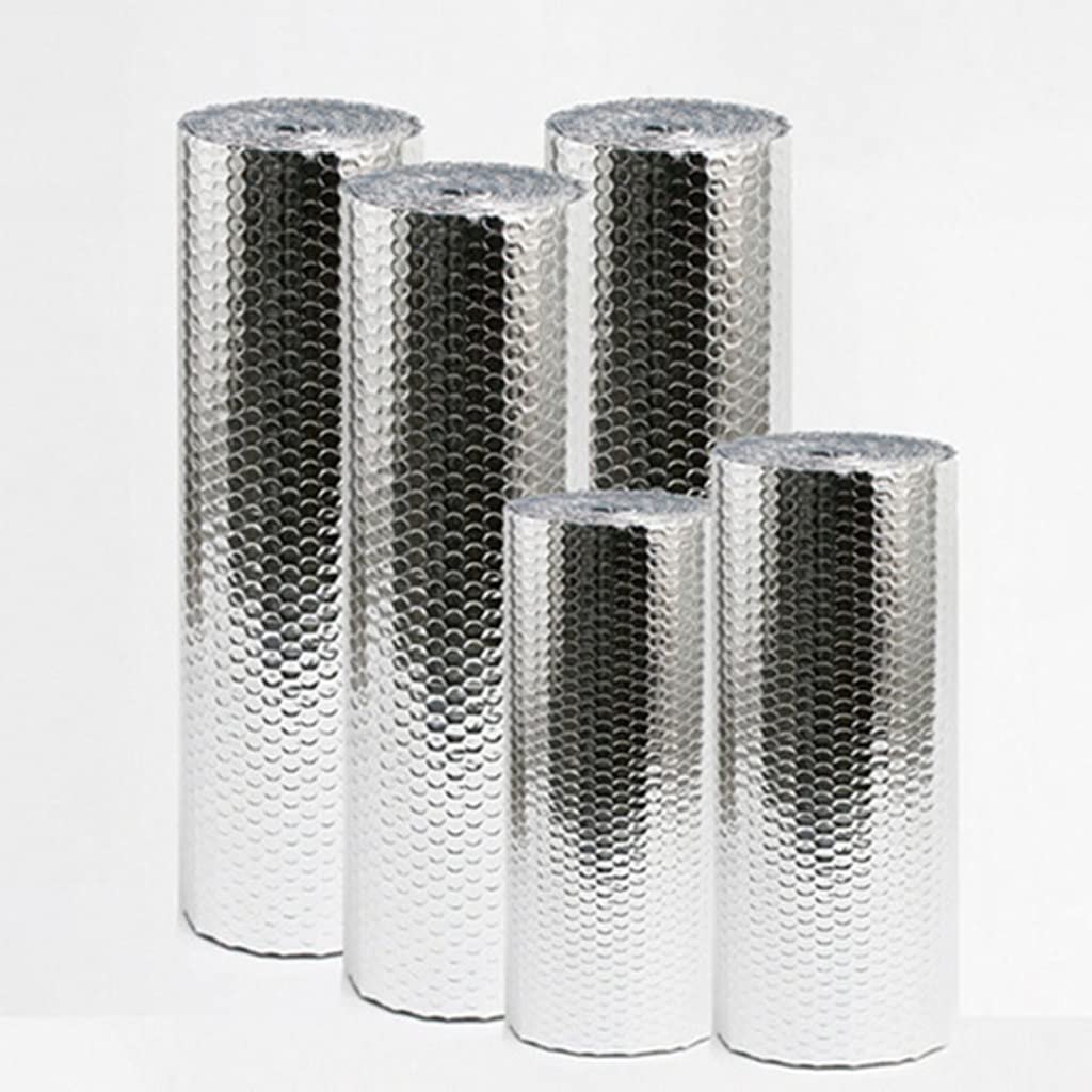 Buy ZAURBA Self Adhesive Reflective Insulation Roll Insulation Aluminum ...