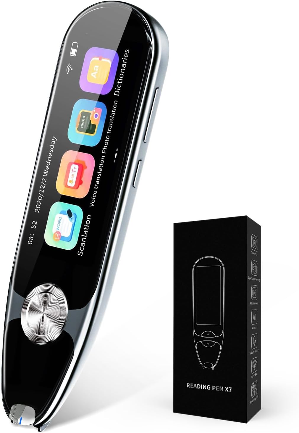 Amazon.com : Vormor X7 PRO Pen Scanner Reader 112 Languages OCR Digital ...