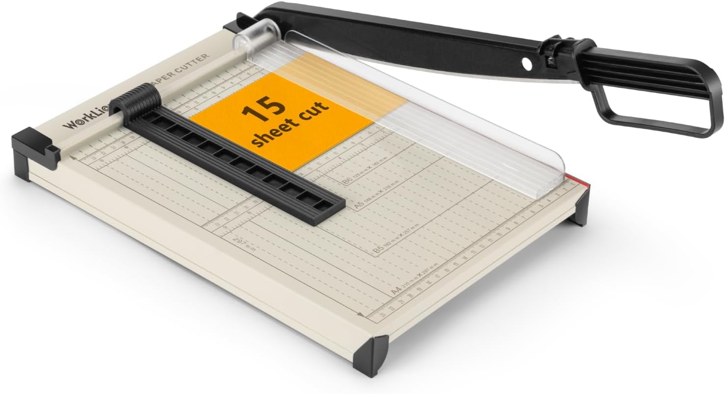 Amazon.com : Paper Cutter Heavy Duty 18" Cut Length Professional Large ...
