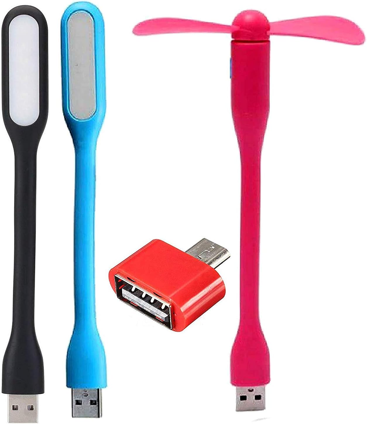 Gadget Deals Triple Combo - USB Light | USB Fan - Mini USB Bulb ...