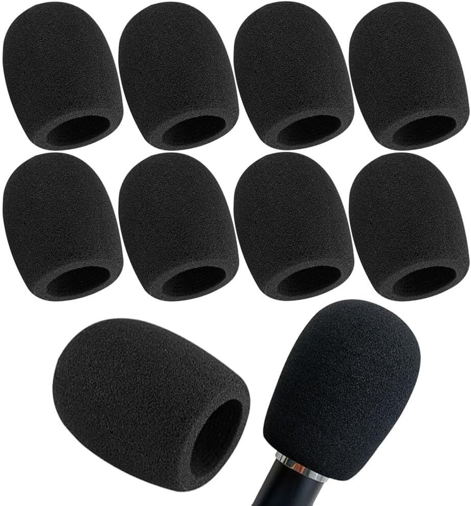 Amazon.com: Thick Microphone Cover,Foam Mic Covers Windscreen Suitable ...