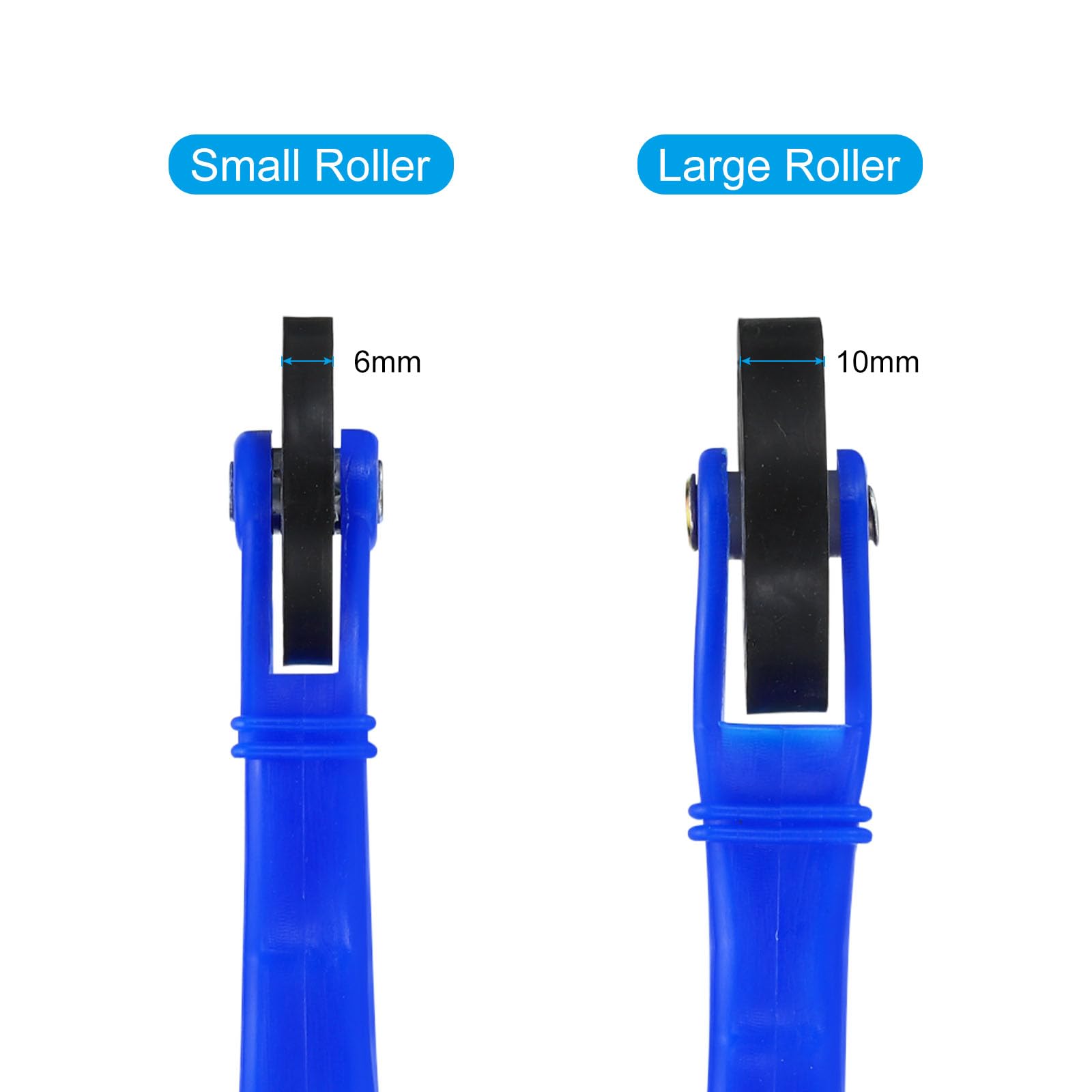 PATIKIL LED Strip Channel Roller Tool, Flat Wheels with Plastic Handle ...