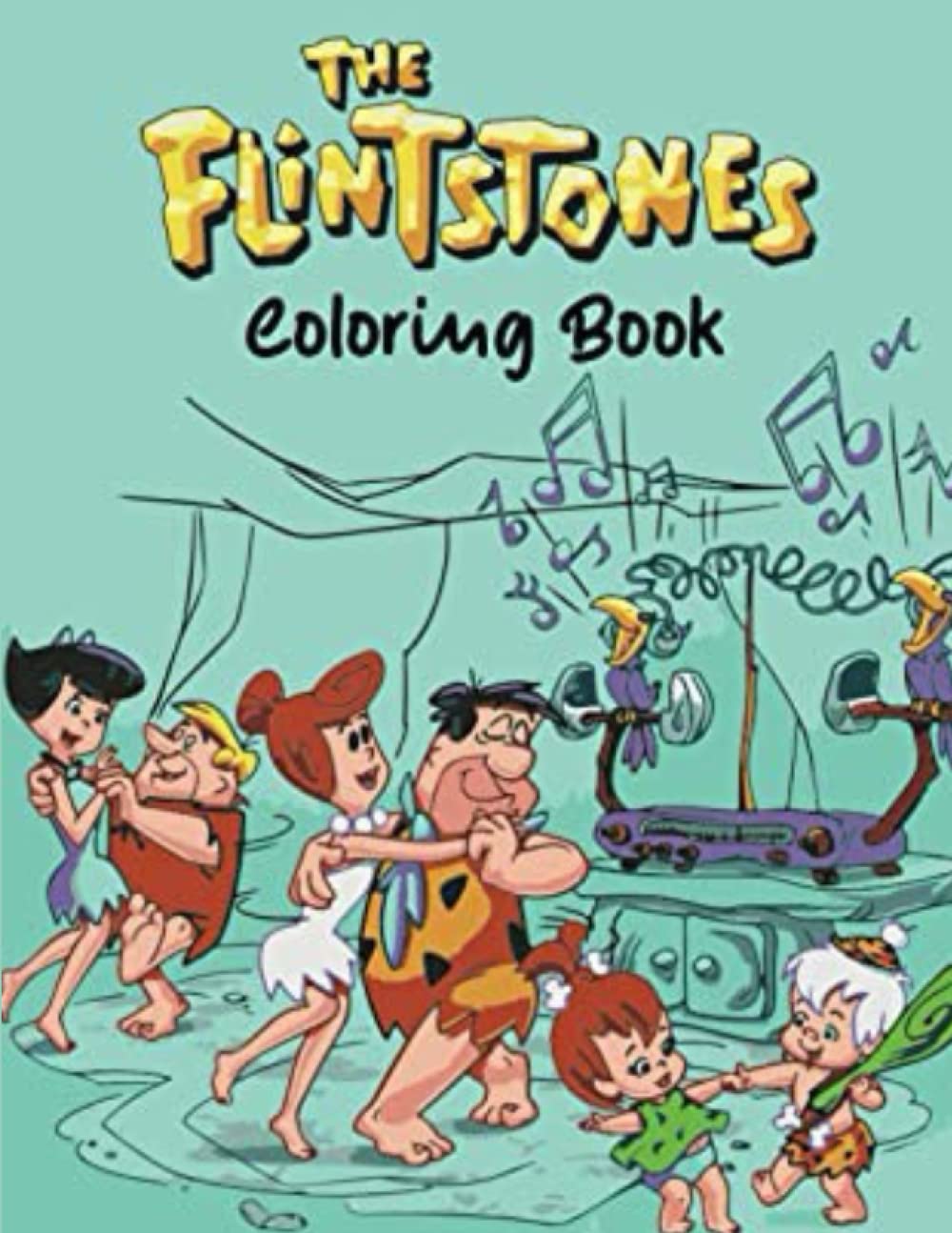 Buy The Flintstonés Coloring Book: The Flintstonés All characters in ...