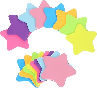 Amazon.com : Saktopdeco Mini Flower Shaped Sticky Notes Colorful Cute ...