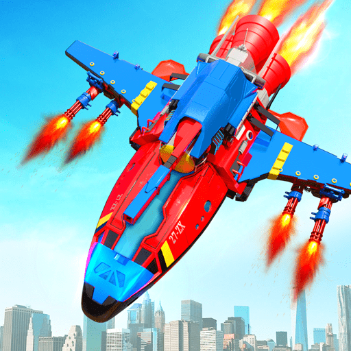 Flying Robot Rocket Transform Robot Shooting Games - App on Amazon Appstore