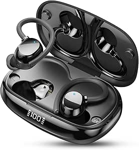 Amazon.com: Wireless Earbuds, HiFi Stereo Sport Bluetooth 5.3 ...