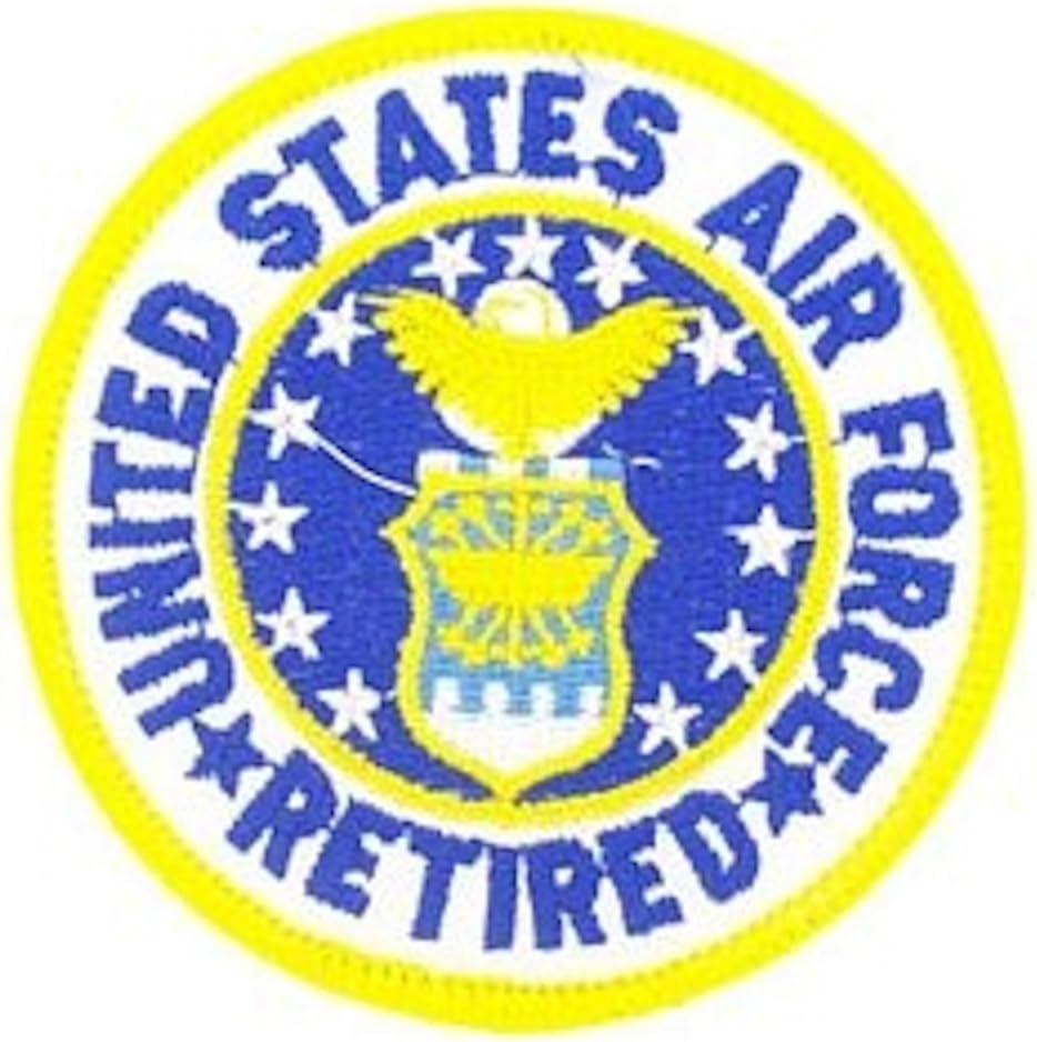 Amazon.com: HMC USAF Retired Small Patch: Military Apparel Accessories ...