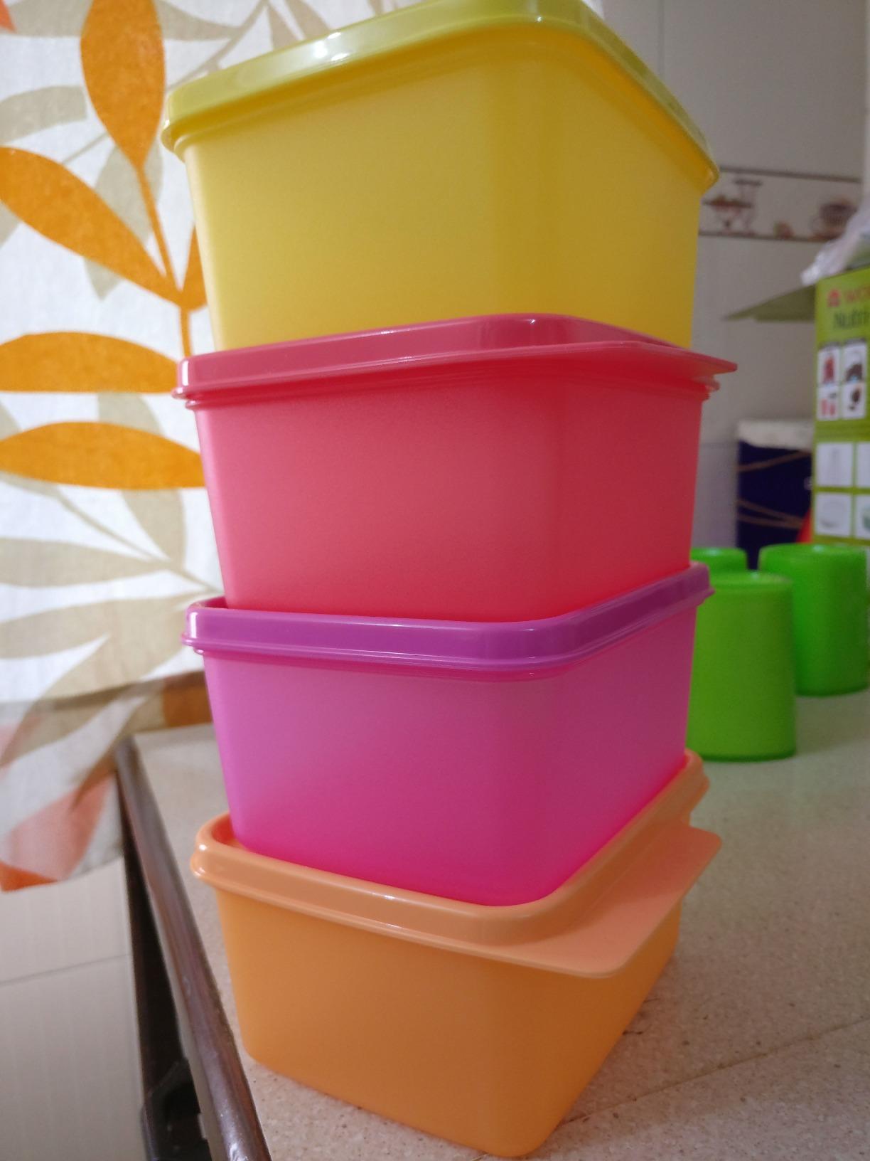 Buy Tupperware Keep Tab Plastic Container Set, 500ml, Set of 4 ...