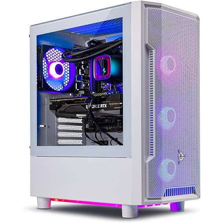 Amazon.com: Skytech Legacy Mini Gaming PC Desktop - AMD Ryzen 7 2700 3 ...