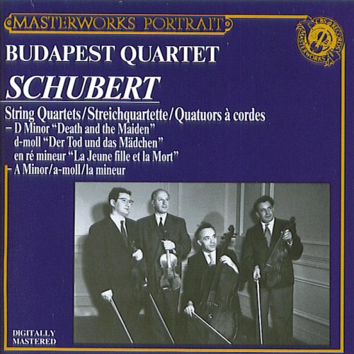 Franz Schubert, Budapest Quartet, Joseph Roisman, Jac Gorodetzky, Boris ...