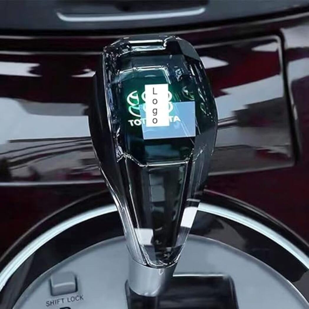 Light Up Shift Knob Crystal Cut Design Crystal LED Shift Knob – Touch ...