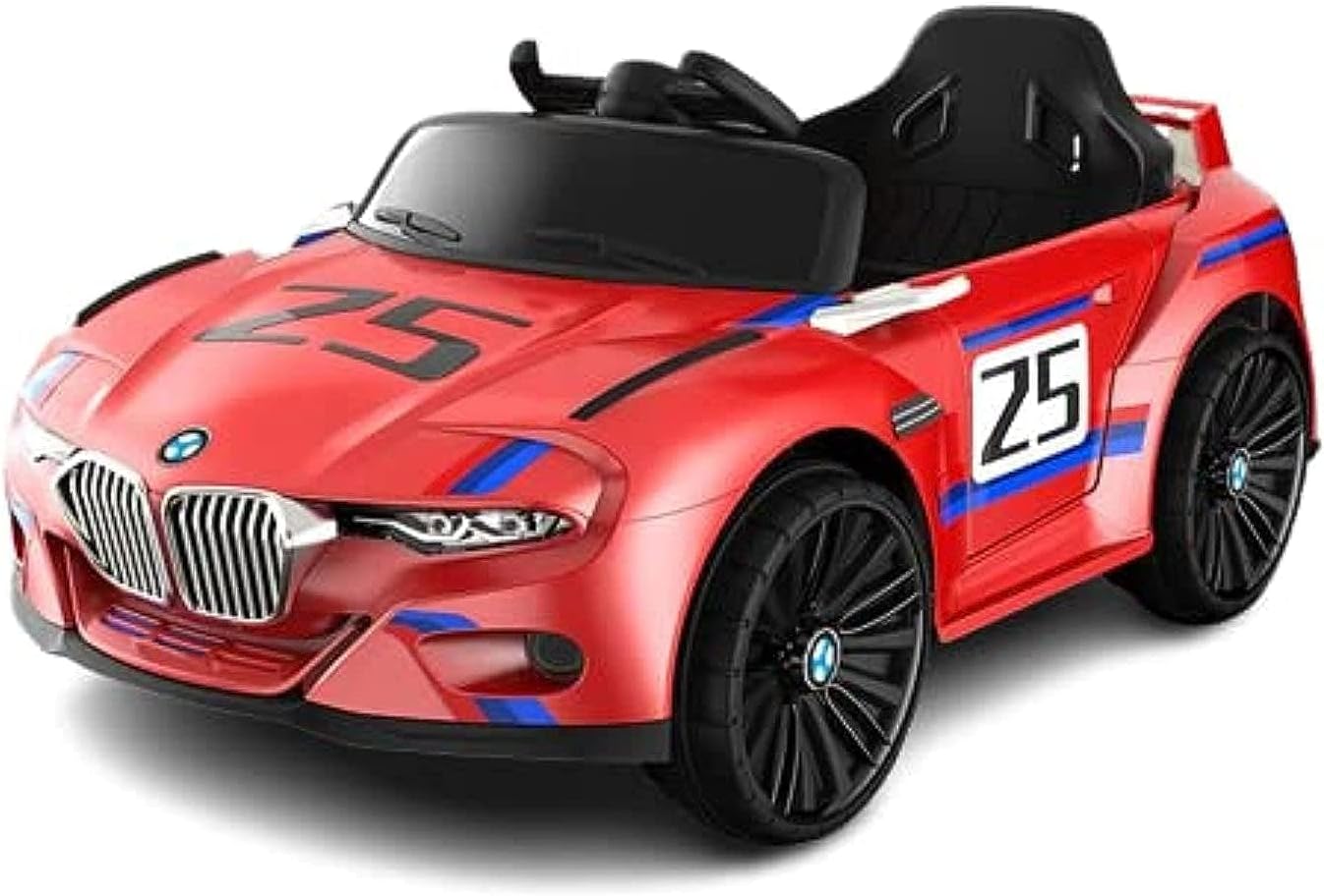 TechPlus- Kids Ride on Car with Remote Control, Baby Ride on Toy Car ...