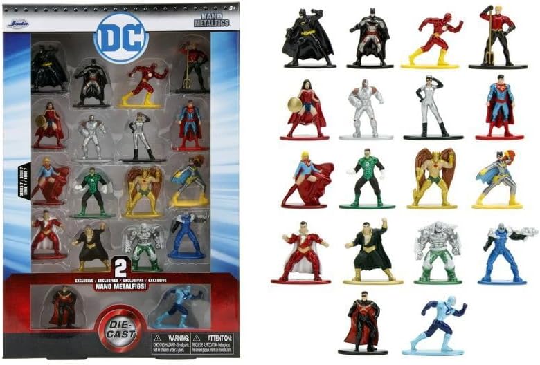 Jada Toys DC Nano Metalfigs Series 7 1.65" Die-cast Metal Collectible ...