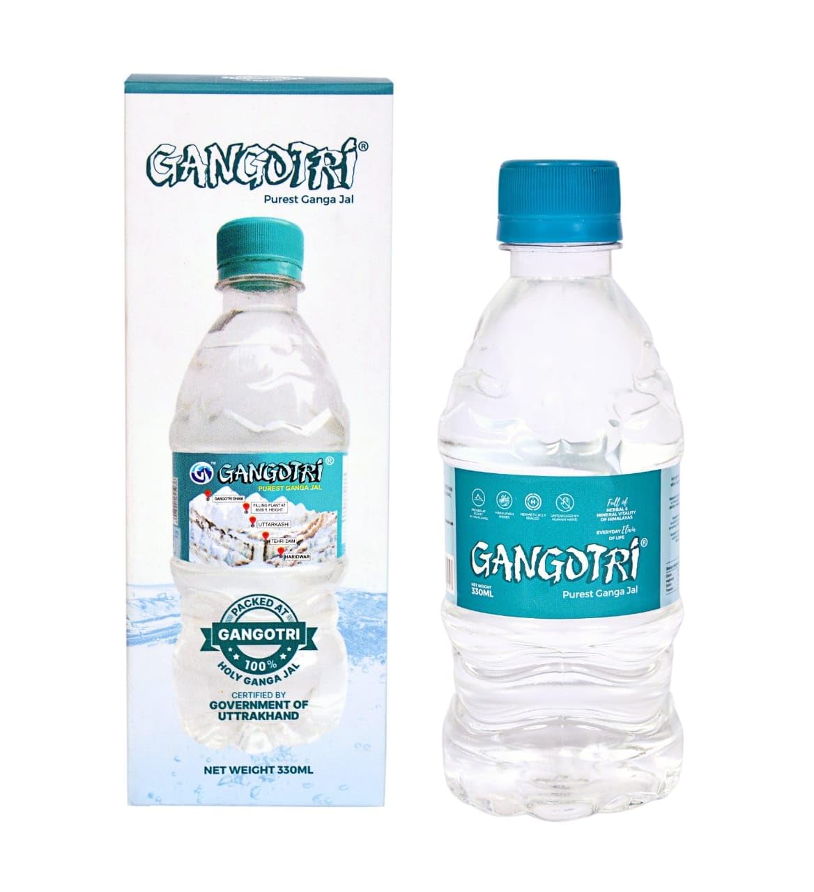 Amazon.com: 100% PURE GANGA HOLY WATER 330ML : Home & Kitchen