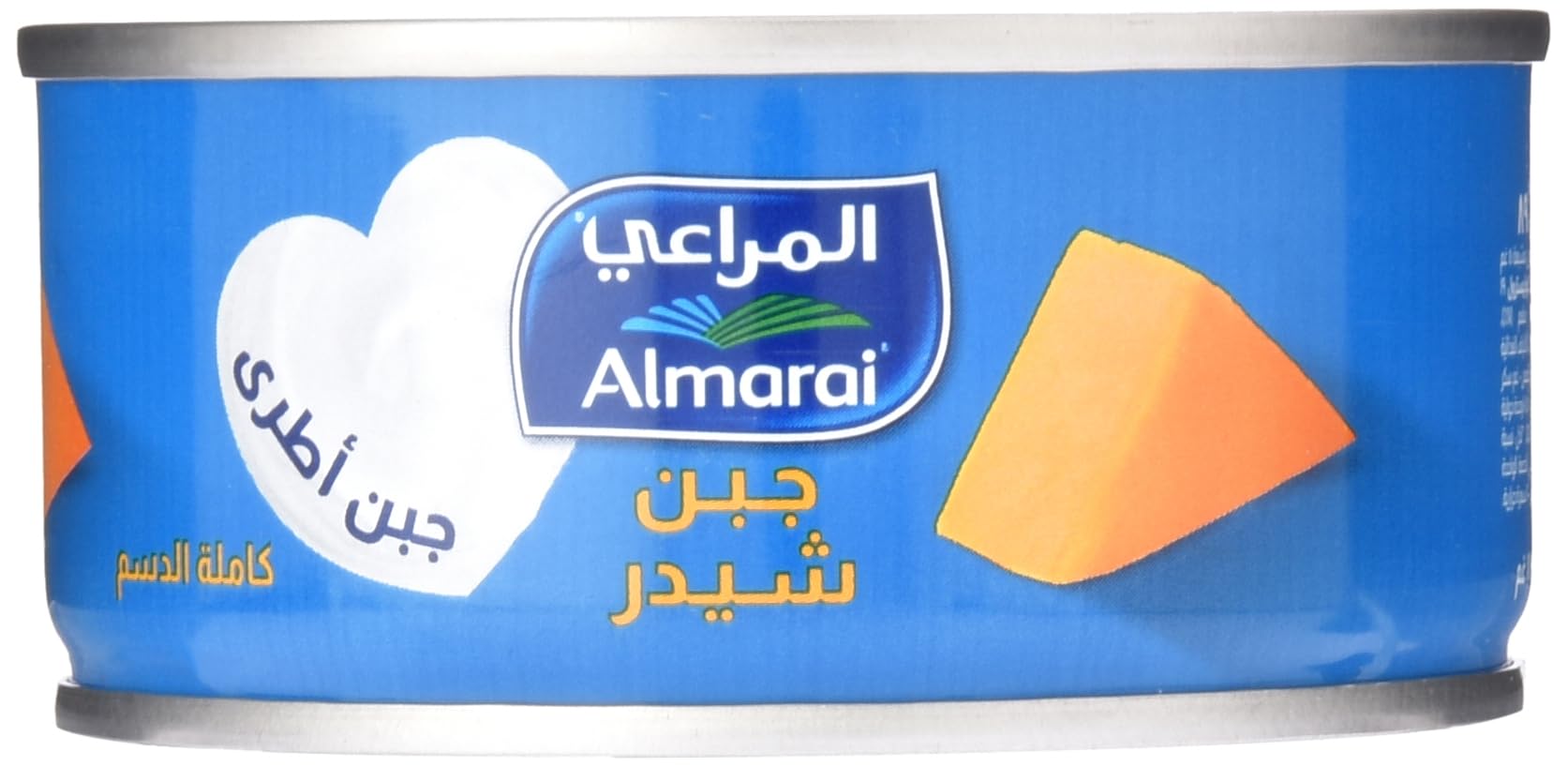 Almarai Full Fat Cheddar Cheese Tin 113 g : Buy Online at Best Price in ...