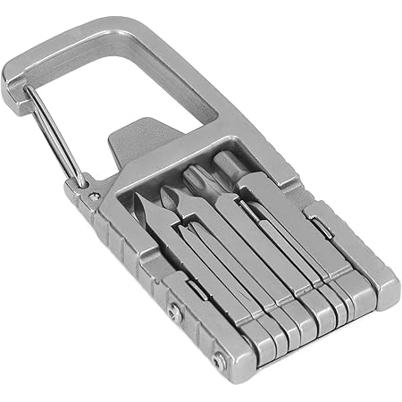Stainless Steel Keychain Multitool 12 in 1 Folding Multi Function Tool ...