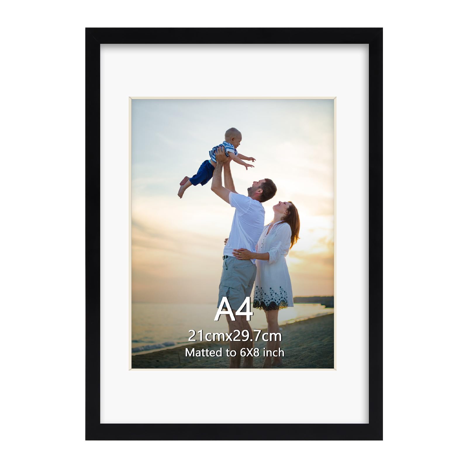 Amazon.com - Hoikwo A4 Black Document Picture Frame, Display Pictures ...