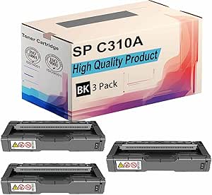 Amazon.com: SP C310A Toner Cartridge Compatible for Ricoh Aficio SP C231N C231SF C232DN C232SF ...