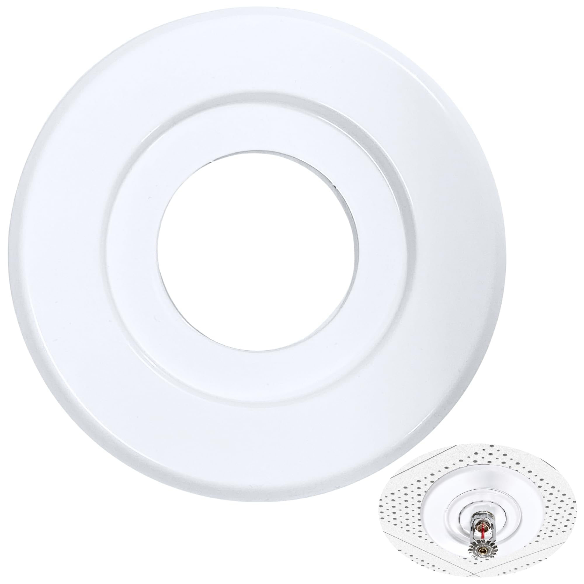 Amazon.com: Extension Trim Ring for Recessed Fire Sprinkler Escutcheons ...