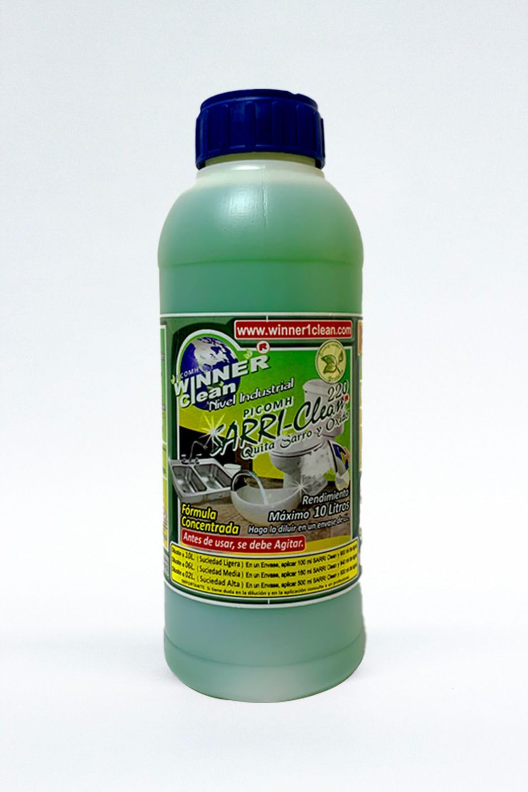 Sarri Clan 220 Verde 1 Lto. Winner Clean : Amazon.com.mx: Hogar y Cocina