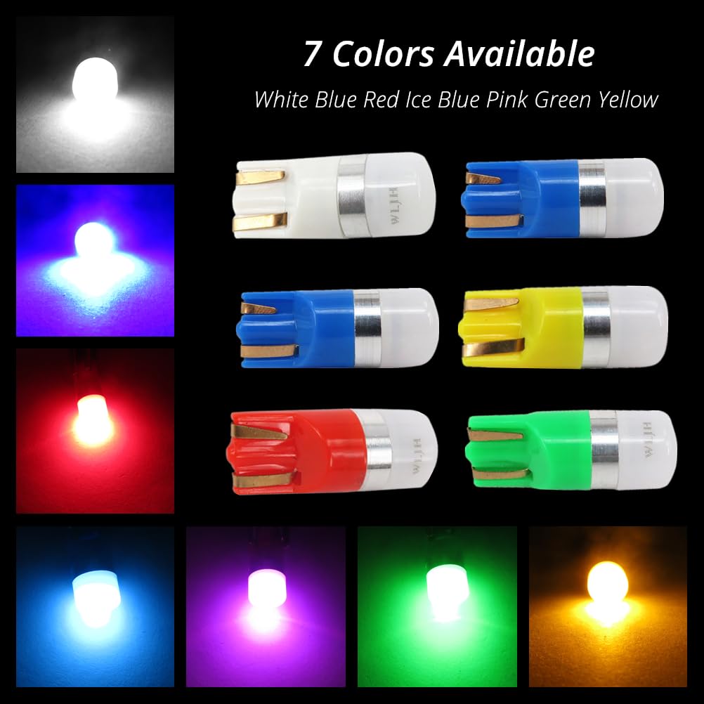 Snapklik.com : WLJH Red Instrument Panel Gauge Cluster Dash Lights Full ...