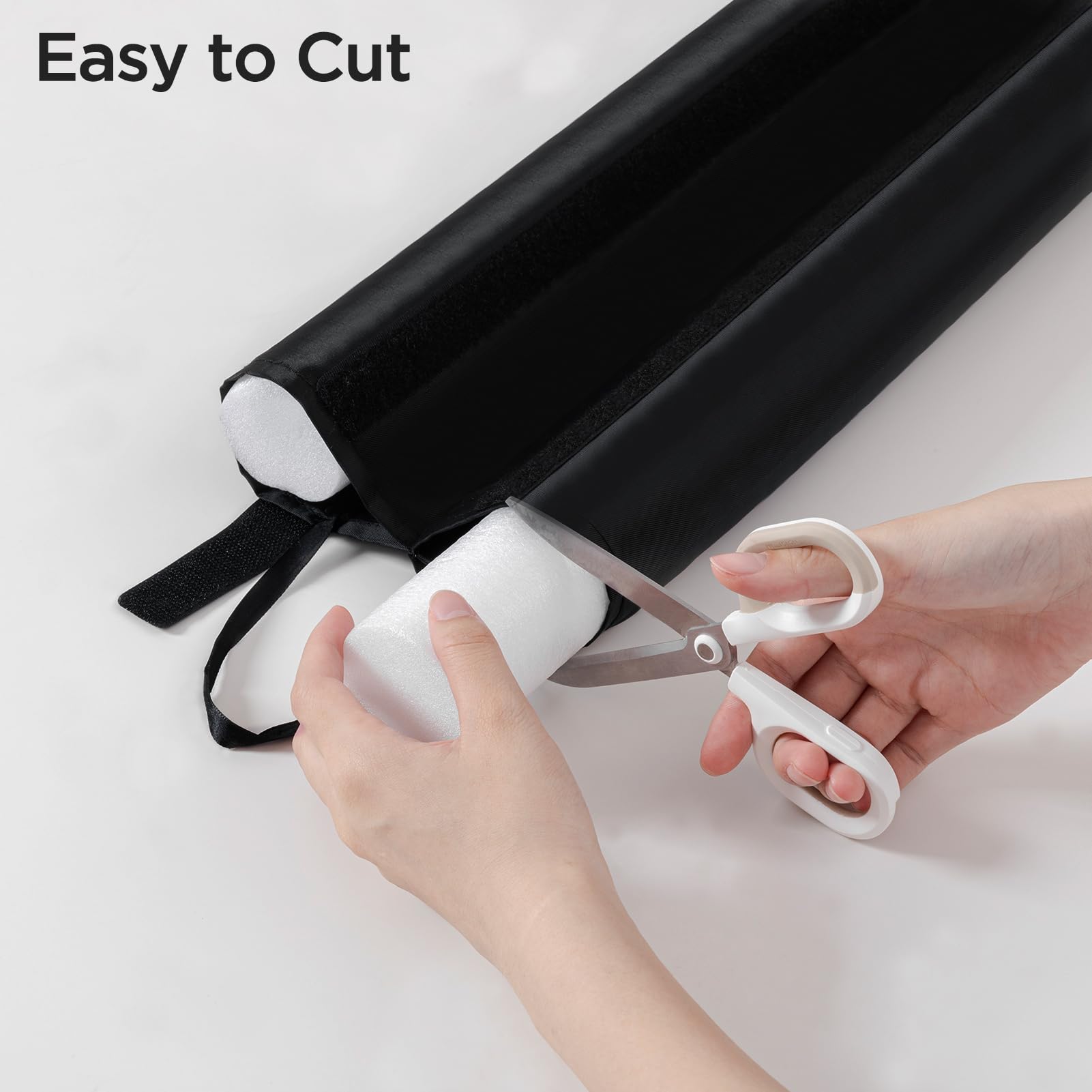 Snapklik.com : 36 Inches Door Draft Stopper, Adjustable Waterproof Twin ...