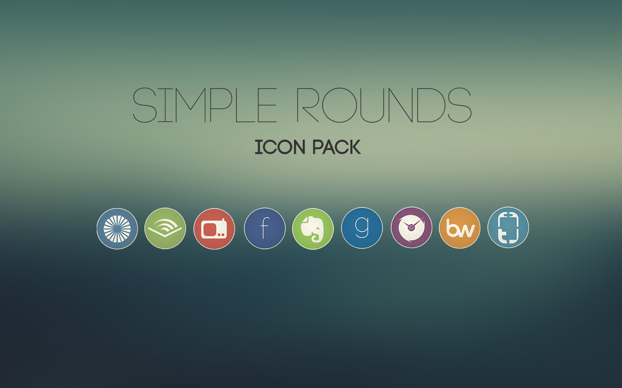Simple Rounds (Flat Icon Pack):www.amazon.com:Appstore for Android