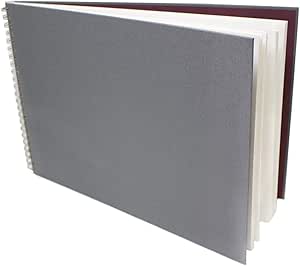 Artway – Spiral Bound A3 Sketchbook – Landscape - 60 Sides/30 Pages of 240gsm Paper – Premium ...