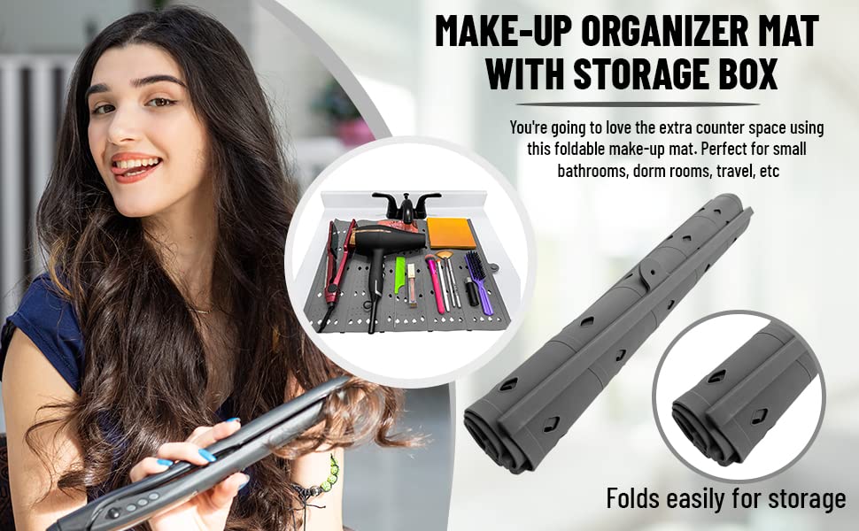 COSmat – Funda para lavabo de baño para espacio adicional en la ...