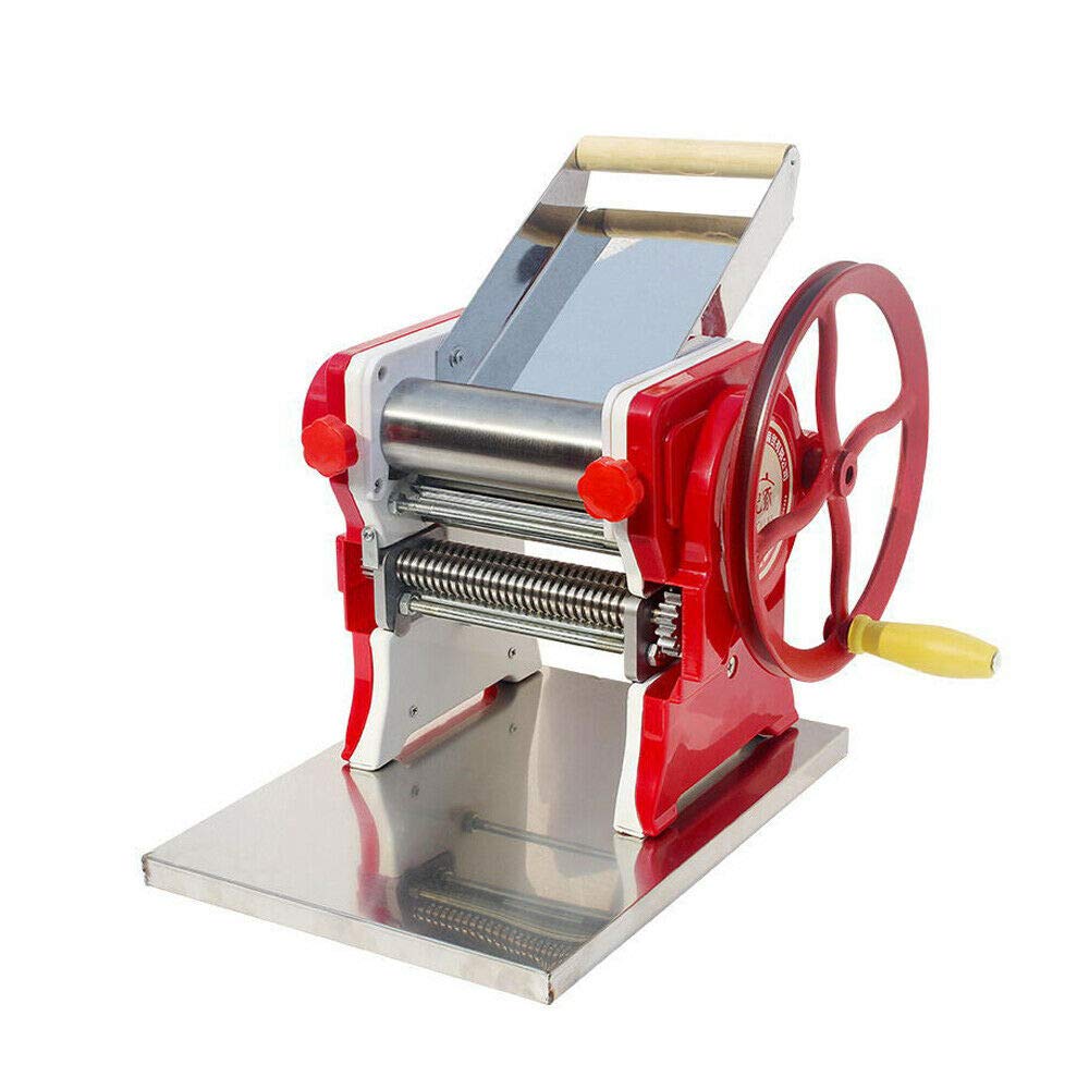 Amazon.com: Commercial Pasta Roller Machine, Hand Crank Noodle Maker ...