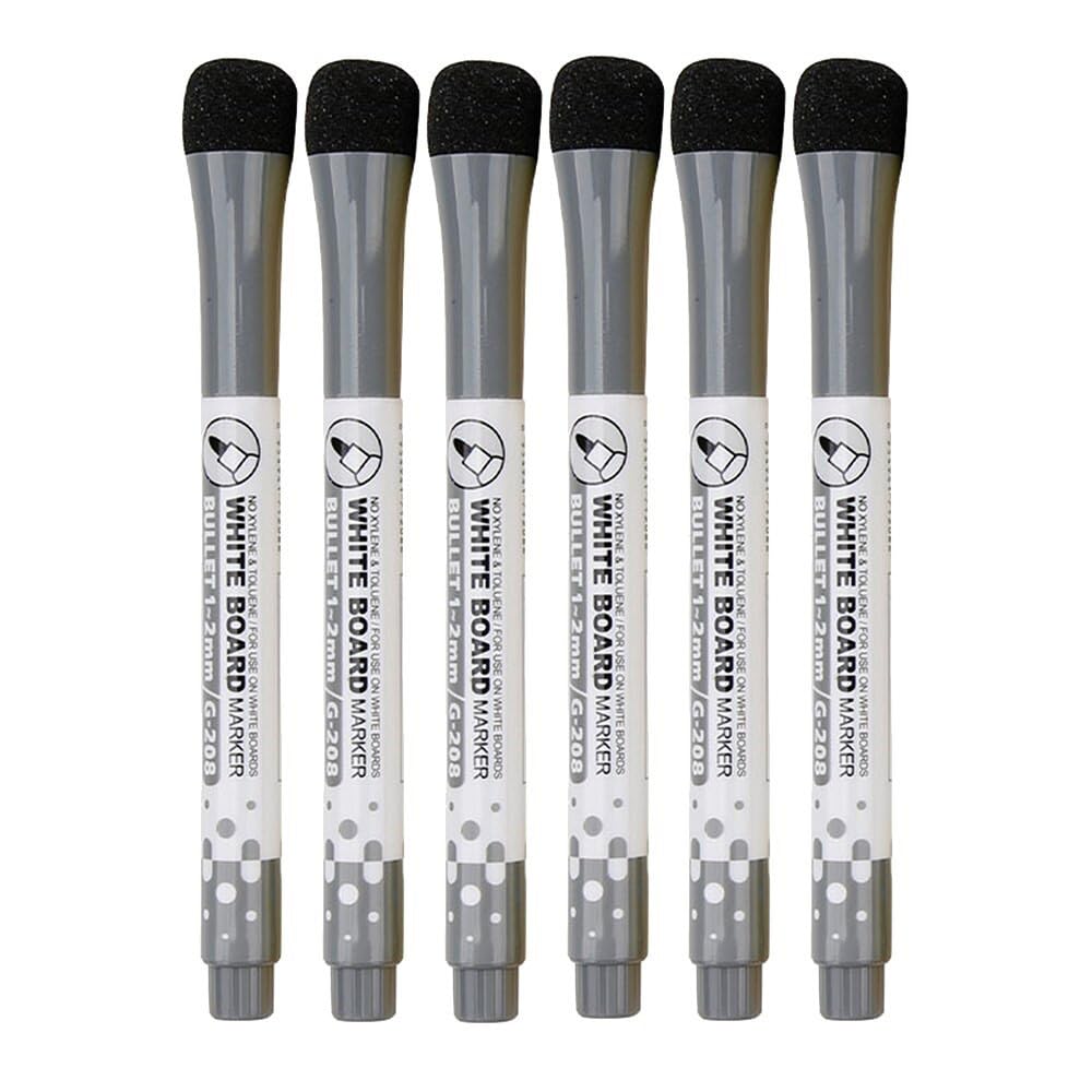 AccuPrints Pack of 6 White Board Marker, Markers for White Board ...