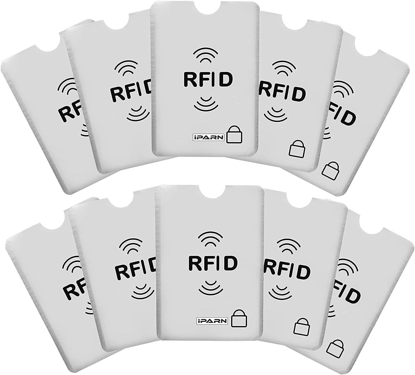 TICONN RFID Blocking Cards - 4 Pack, Premium Contactless NFC Debit ...