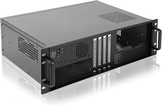 Amazon.com: RackChoice 3U Chassis Front I/O or Normal Type with 1 x 5.25“ +3 x 3.5“ (int.) MATX ...