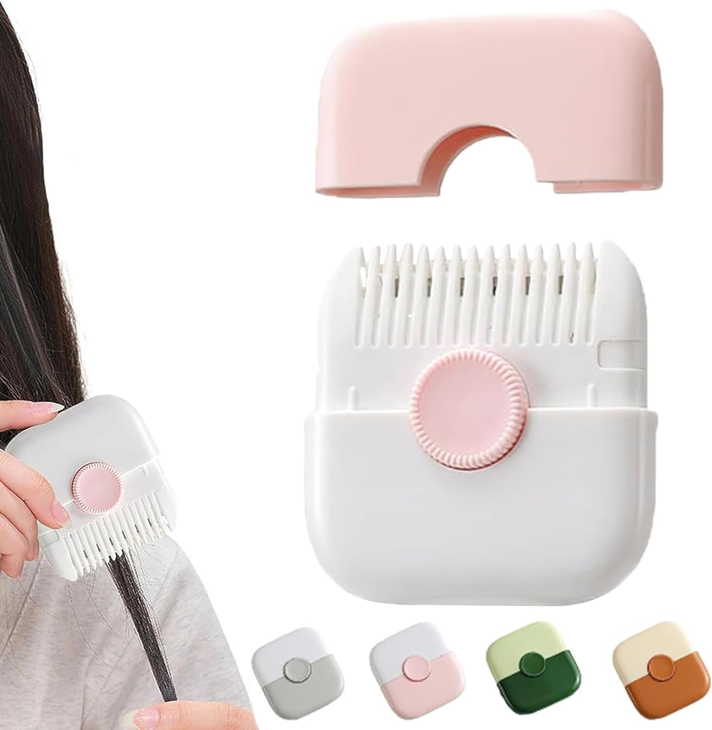 Amazon.com: DAZANJA Dual-Side Split Ends Hair Trimmer, 2 in 1 Hair ...