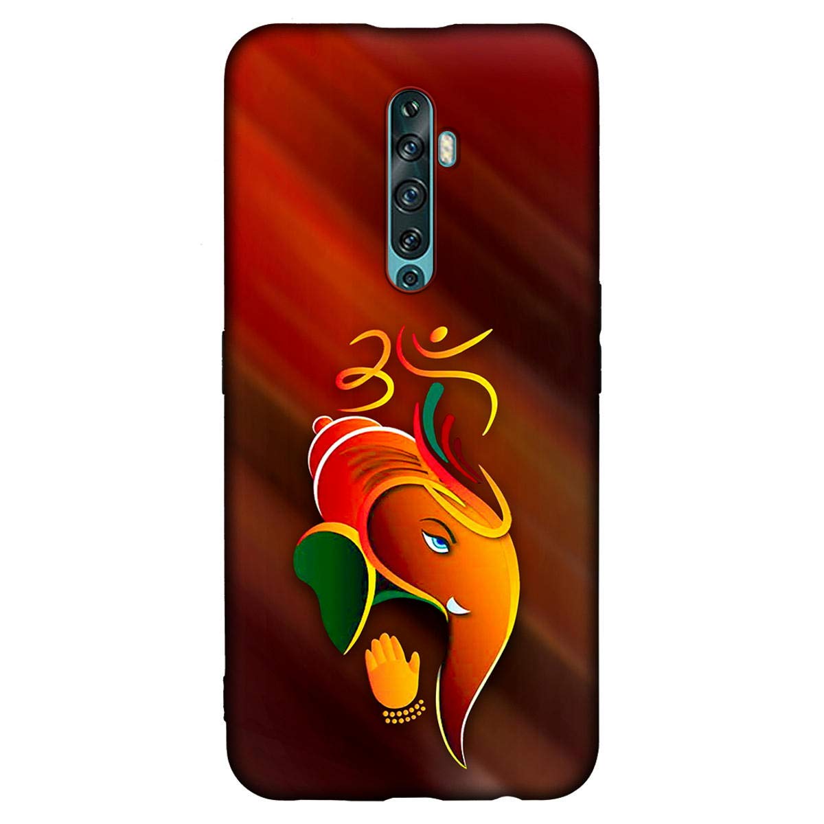 UNIQUE CASE Back Cover for Oppo Reno 2F (Ganesh) : Amazon.in: Electronics