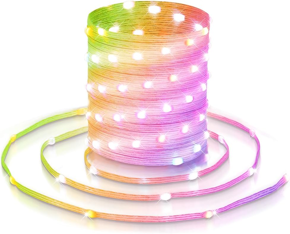 KepStars String Lights, 33ft 100 LED Lights Color Changing String ...
