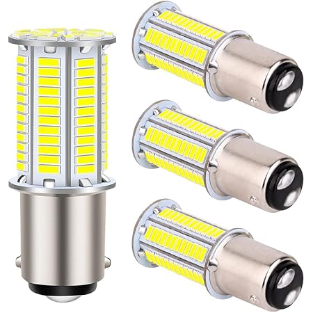 Amazon.com: RVZONE 1142 1076 1130 1176 S8 BA15D LED Bulbs, Super Bright ...