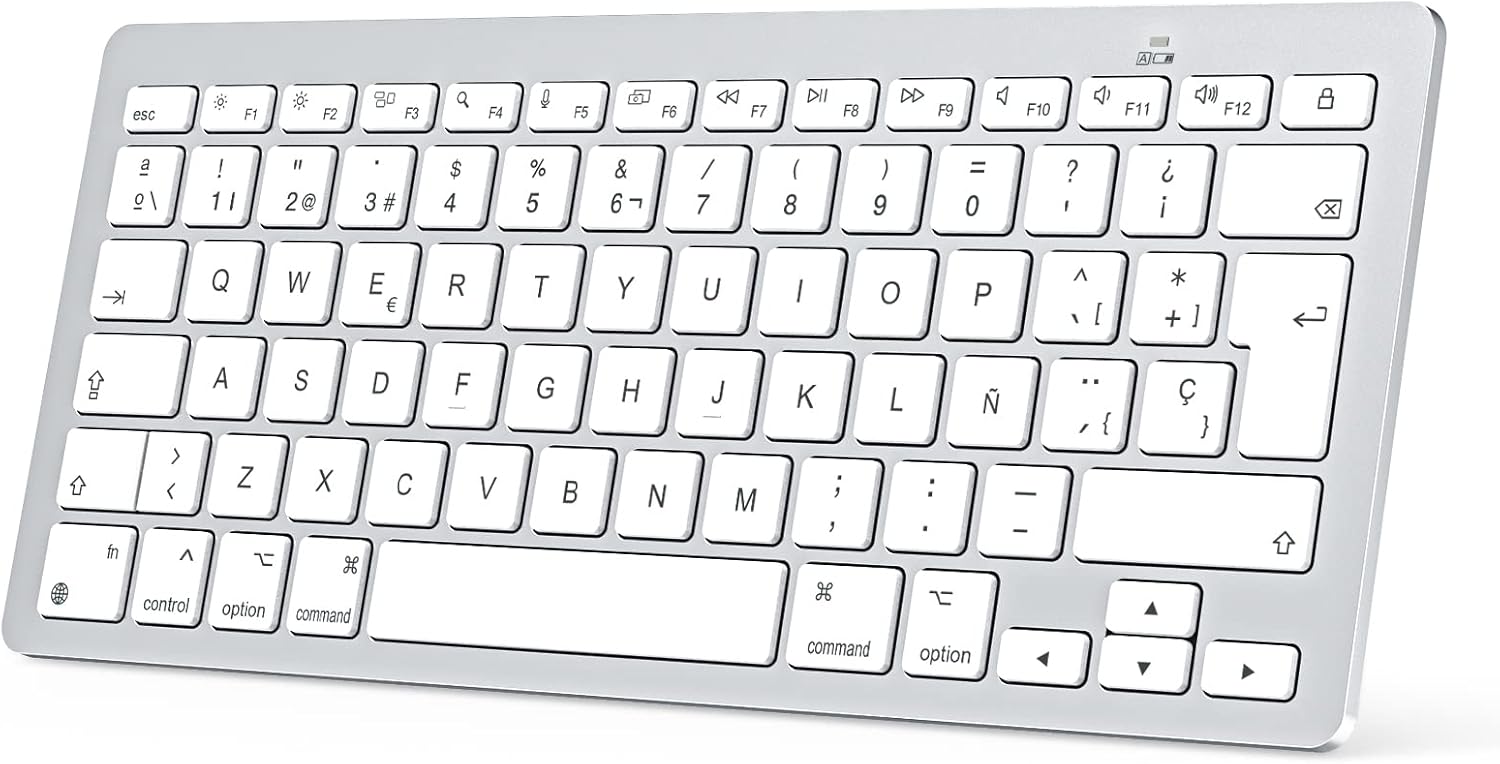 OMOTON Teclado Bluetooth para Mac Teclado inalámbrico para Apple ...