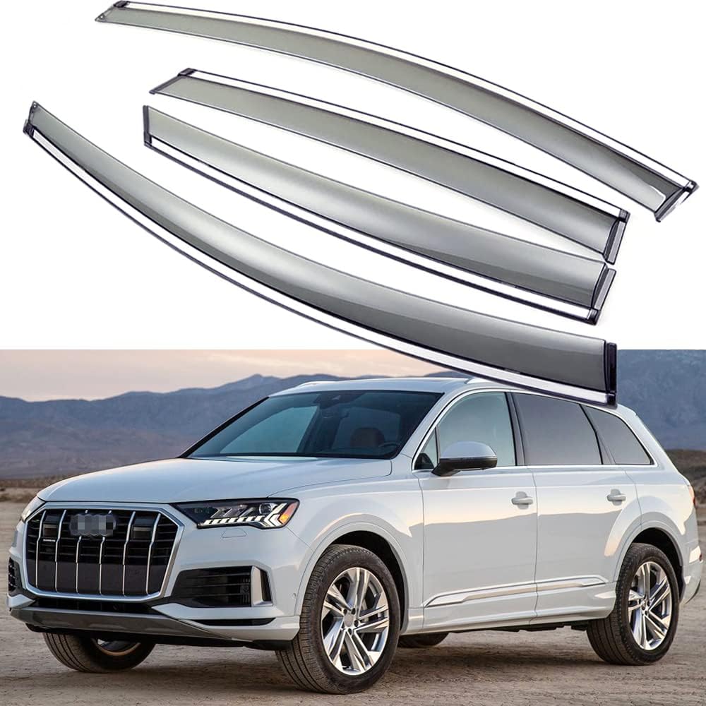Amazon.com: SPEEDLONG Car Window Visor Vent Shade Deflector Sun Rain ...