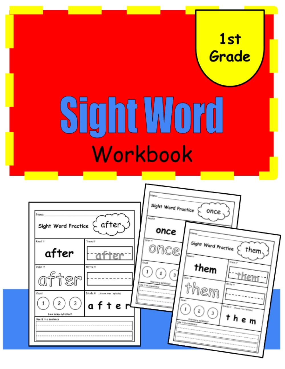 1st Grade Sight Word Practice Workbook: B., Ms.: 9798397681179: Amazon ...