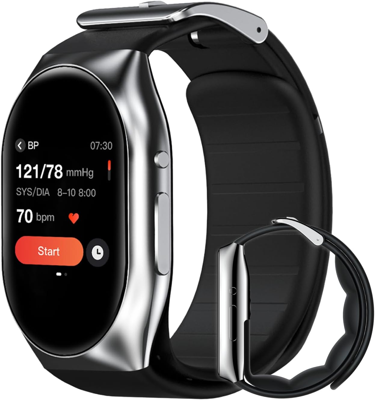 Amazon.com: YHE BP Doctor Pro Smartwatch, Wrist Blood Pressure Watch with Patented Cuff, BP ...