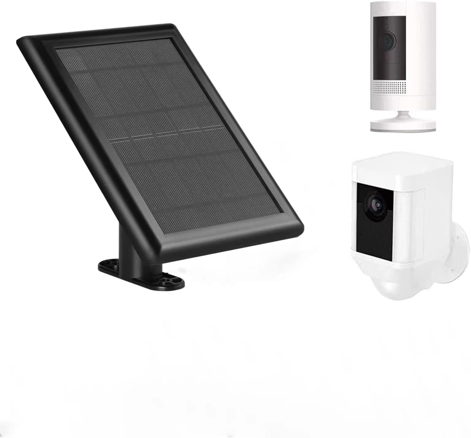 Amazon.com : Solar Panel, 5W Solar Panels for Ring Stick Up Cam/Ring ...