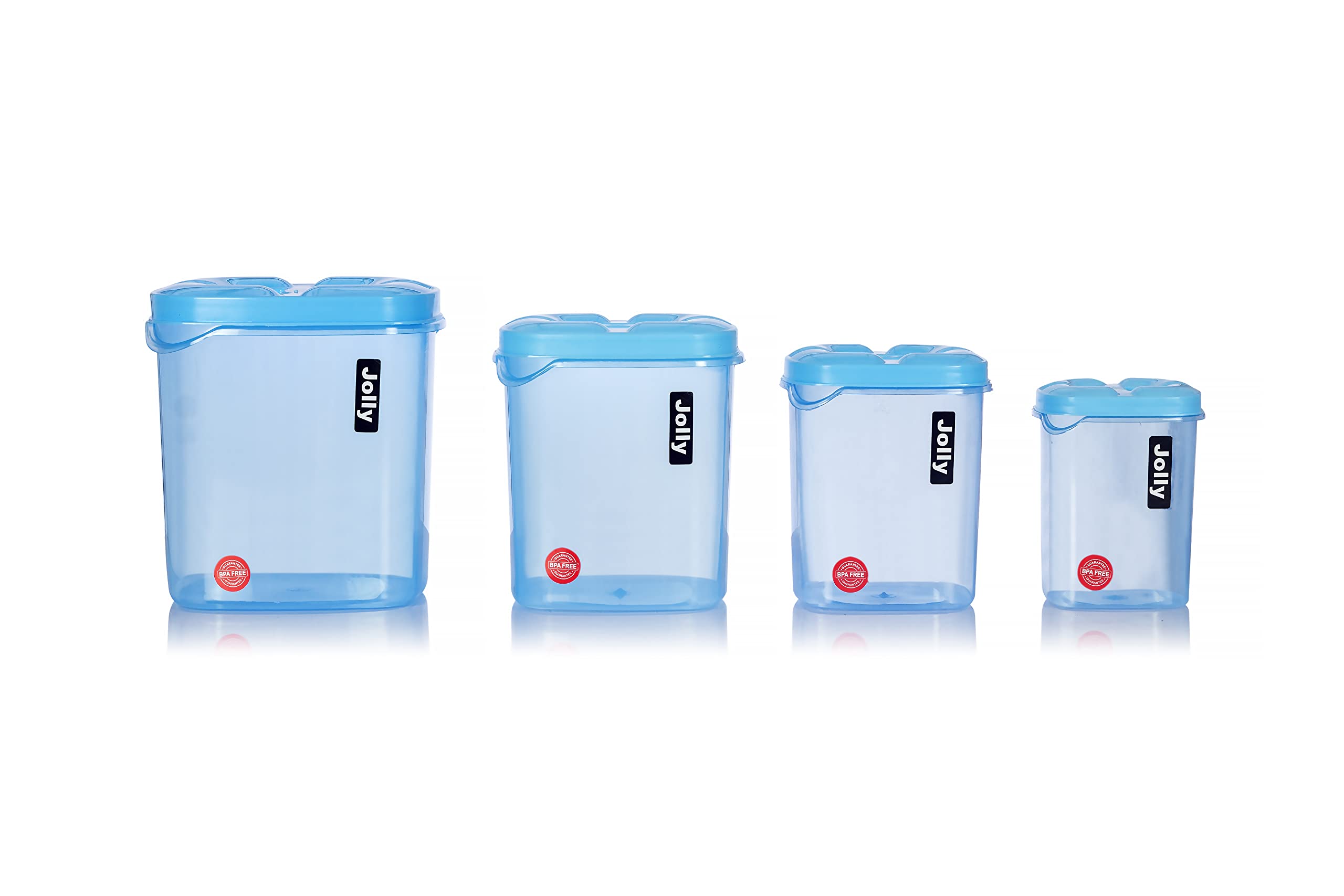 Buy SHREYAGN Plastic Kitchen Storage Container Set for 500 ml, 1000 ml ...