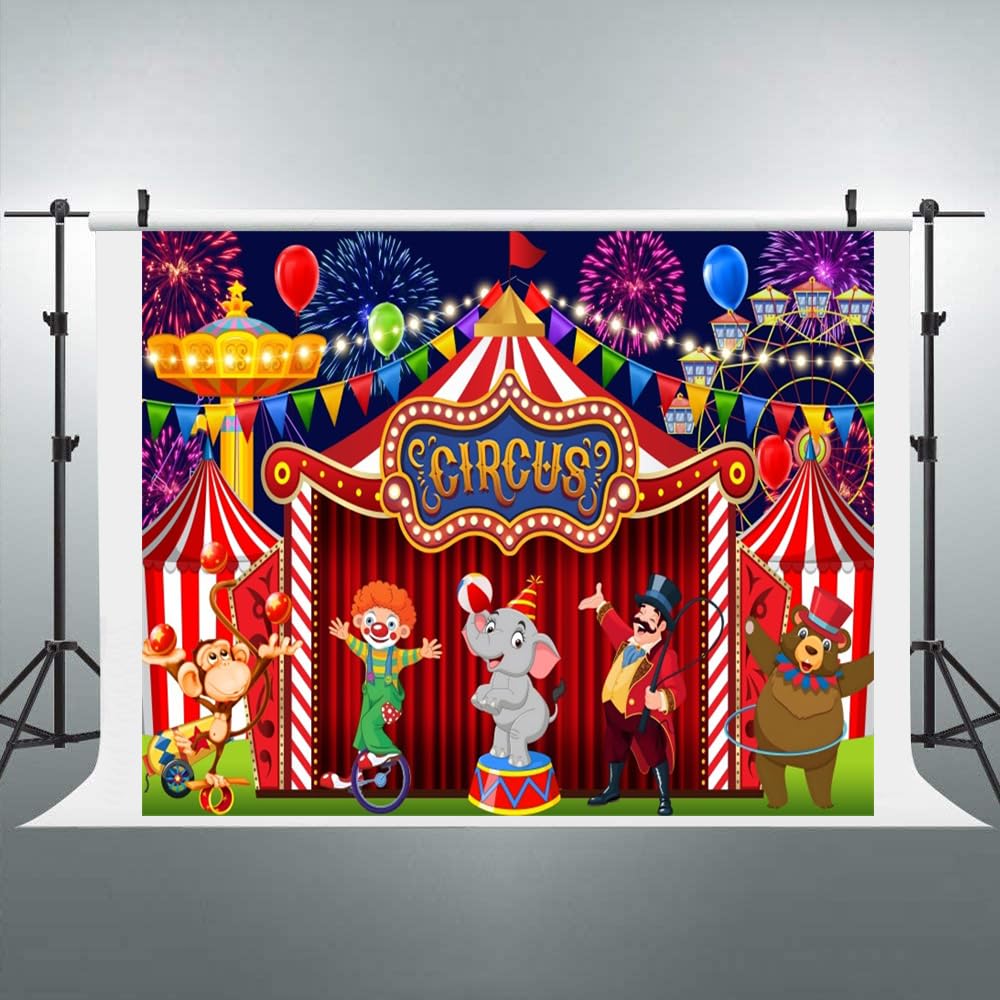 Plastic Carnival Backdrop Pink Carnival Backdrop Etsy