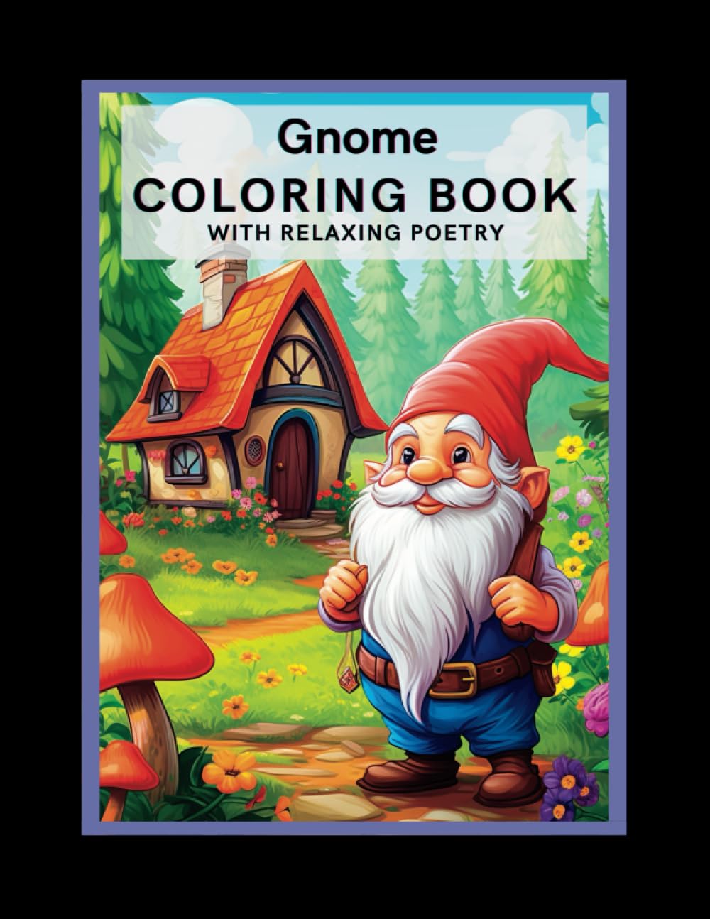 Amazon.com: Gnome Coloring Book with Poetry - Woodland Wits and Hermit ...