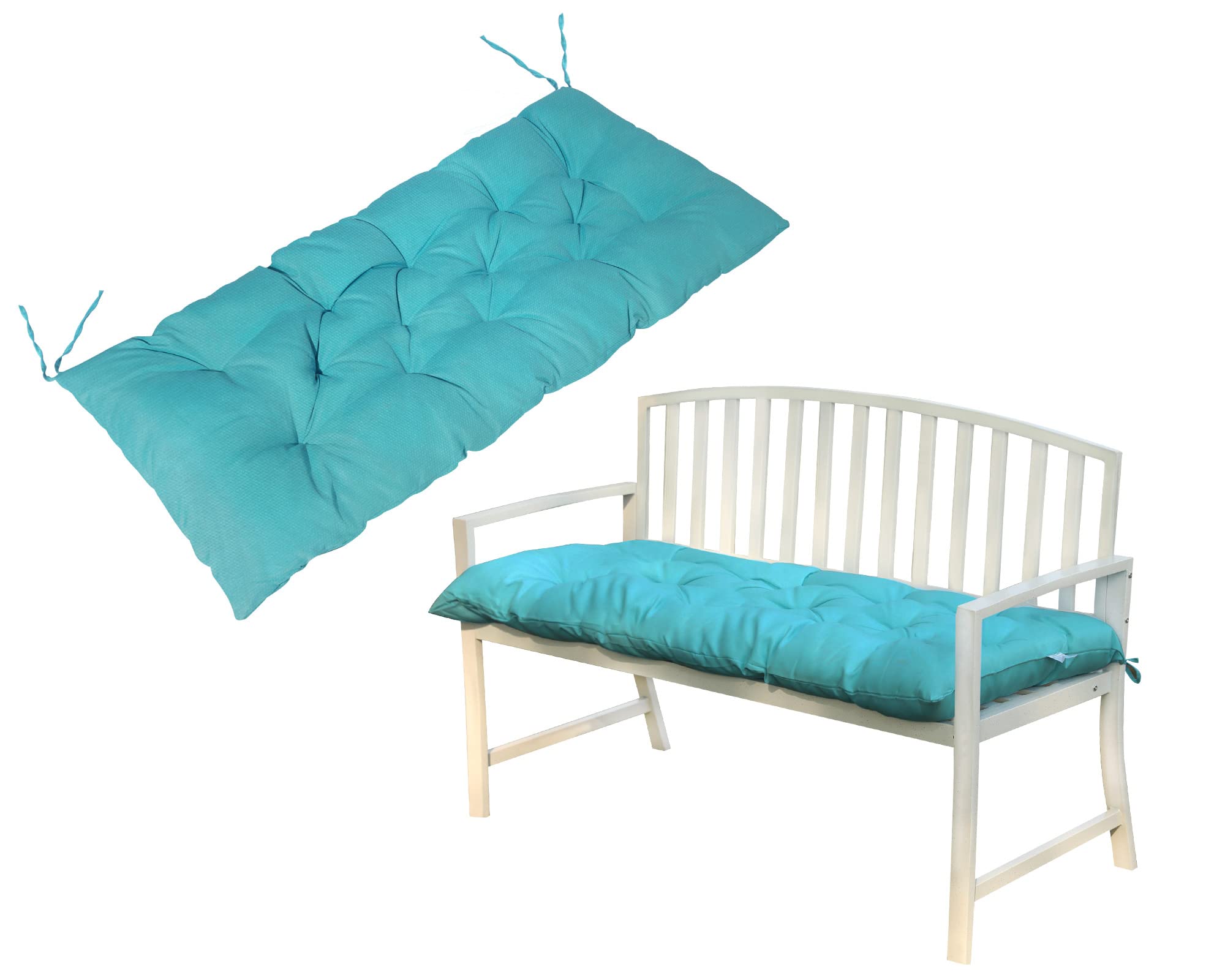 Outdoor Bench Cushion Waterproof Outdoor Loveseat Cushions Swing ...