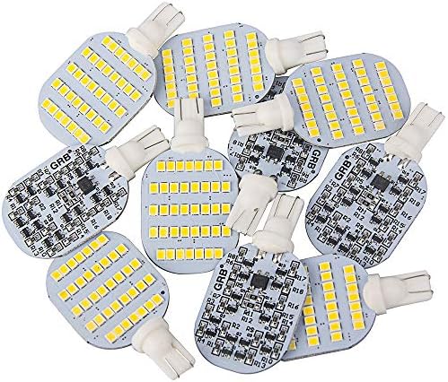 Amazon.com: 10PCS T10 921 922 912 194 RV Interior LED Light Bulbs ...