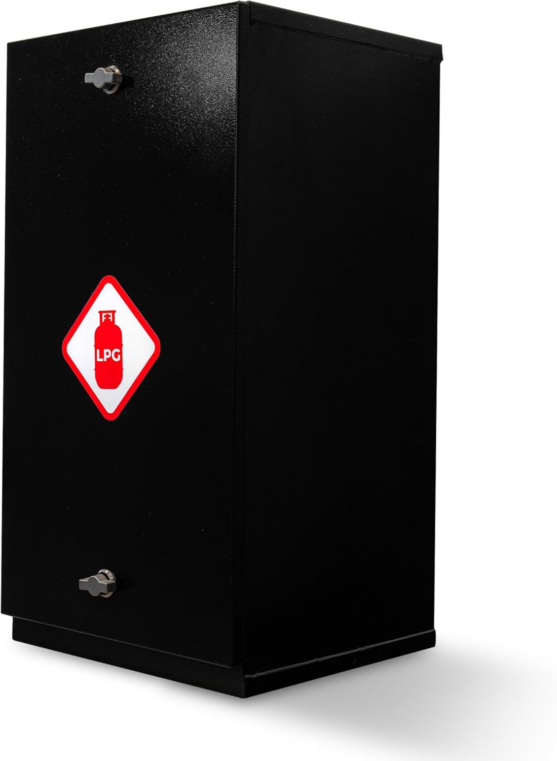 Steel Gas Safety Locker for 6kg Propane or 7kg Butane Cylinder, Black ...